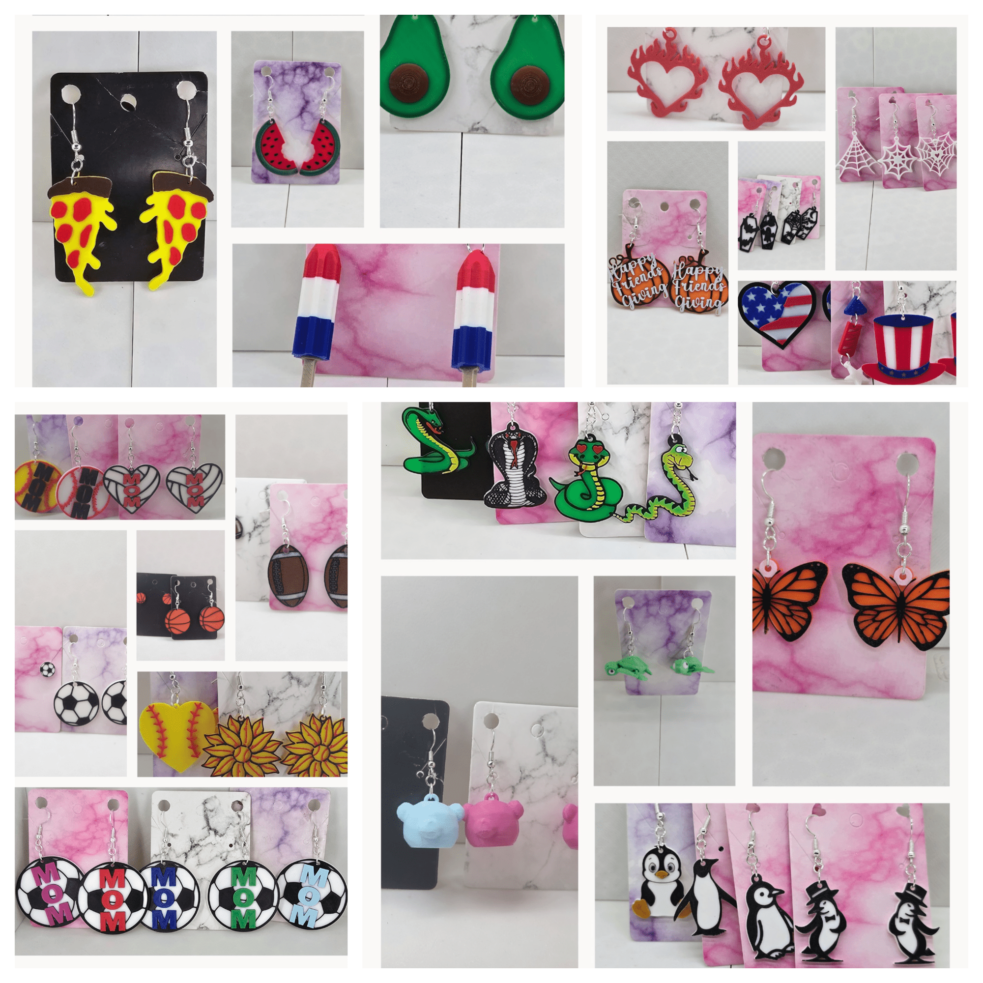 Earrings – Erratically Eccentric Creations