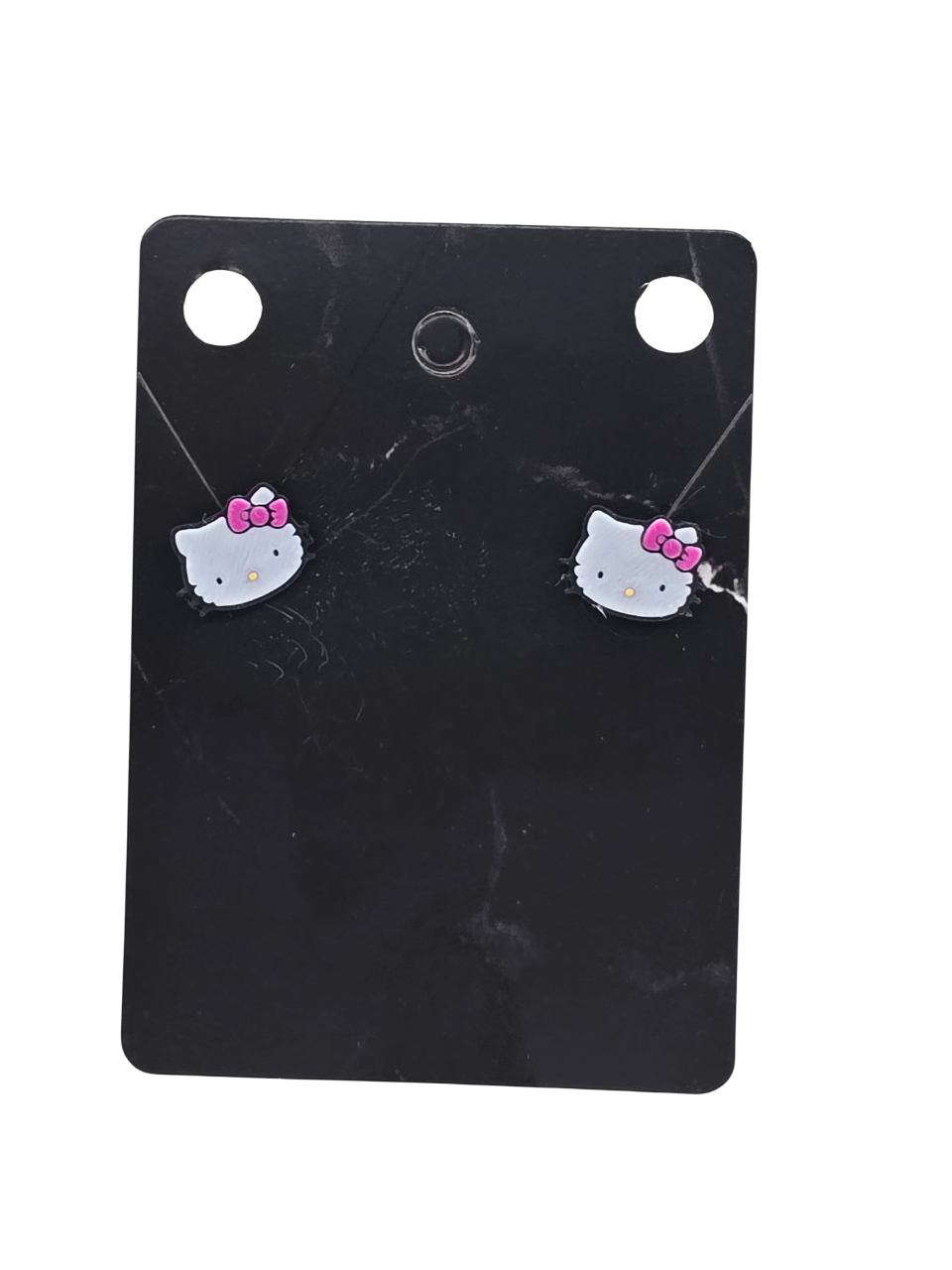 Hello Kitty Head Stud Earrings – Erratically Eccentric Creations